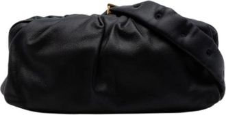 Bottega Veneta Sac bandouli&egrave;re en cuir Pre-owned - Femme - Pre-owned - Noir - Taille: ONE Size