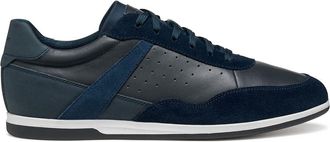 Geox Herren U Renan Sneaker, Blue, 39 EU