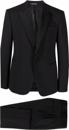 Emporio Armani Homme, Costumes, Noir, Taille: XL 01506 Smoking Slim-fit