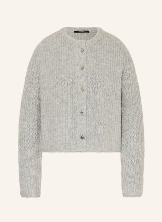 someday Someday Strickjacke Tiah Mit Glitzergarn grau