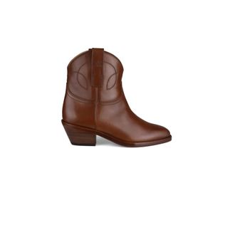Ralph Lauren Jayme Lederstiefel - - Shoes - Damen - Braun - 35 1/2 EU