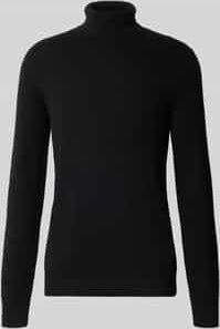 Christian Berg Regular Fit Strickpullover aus reinem Kaschmir mit Rollkragen