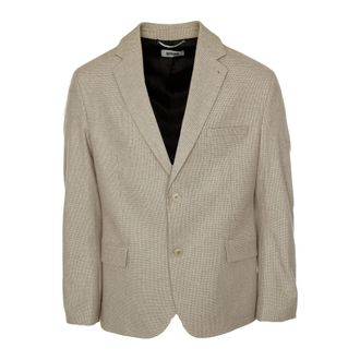 Drykorn Einreihiger Blazer mit steigendem Revers - - Jackets - Herren - Beige - L