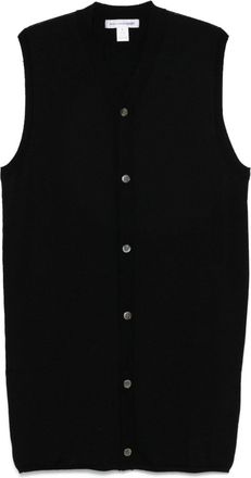 Comme Des Gar&ccedil;ons Gestrickte Weste - Schwarz