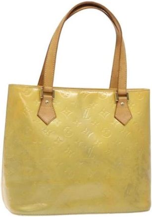 Louis Vuitton Pre-owned Cuir sacs-louis-vuitton - Femme - Pre-owned - Jaune - Taille: ONE Size