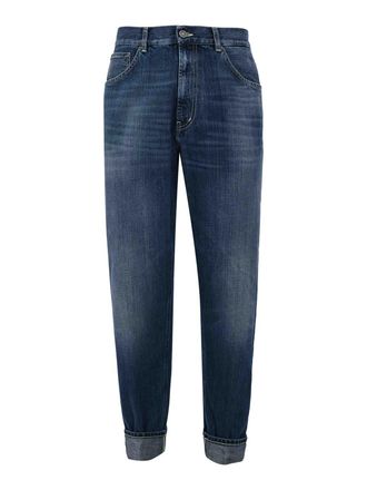 Dondup Jean Droit - Bleu