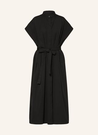 Jil Sander Hemdblusenkleid schwarz