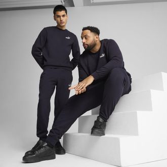 Puma Pantalon de surv&ecirc;tement &agrave; logo N&deg; 1 Essentials Homme, V&ecirc;tements, Bleu, XXL