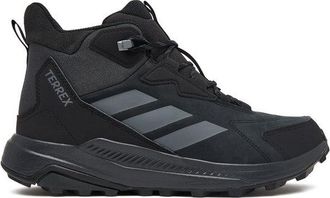 adidas Trekkingschuhe Terrex Anylander Leather Mid Hiking KJ5212 Schwarz