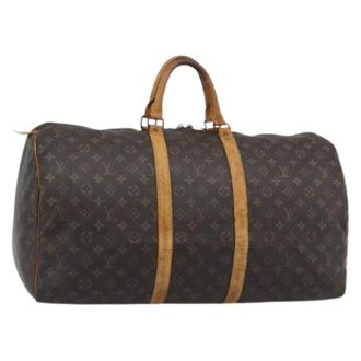 Louis Vuitton Pre-owned Keepall 55 Boston Bag - - Pre-owned - Damen - Braun - ONE SIZE