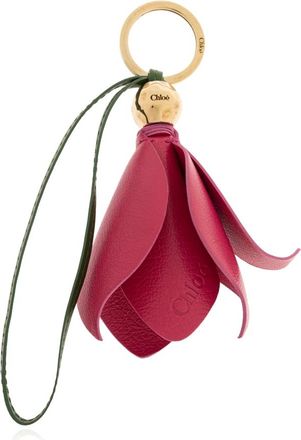 Chlo&eacute; Femme, Sacs, Rose, Taille: ONE Size Symbols Tulip Keyring