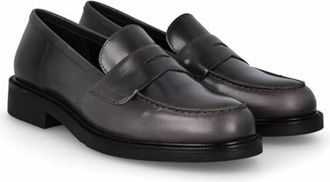 Lince Lince Mocasin Comodo | Semelle en caoutchouc | Semelle int&eacute;rieure en gel amovible | 51202 | Fabriqu&eacute;es en Espagne, Cuir Sierra Gris, 35 EU