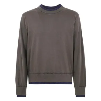 sacai Homme, Pulls, Beige, Taille: M Pulls &agrave; col rond