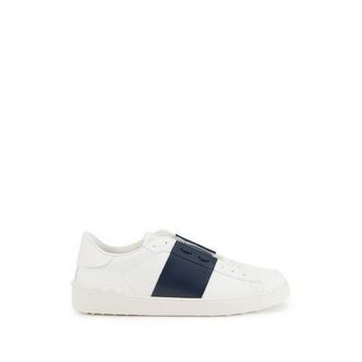 Valentino Baskets crant&eacute;es en cuir
