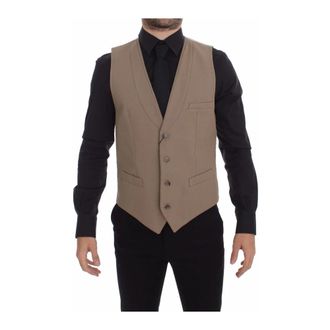 Dolce & Gabbana Suit Vests - - Suits - Herren - Beige - M