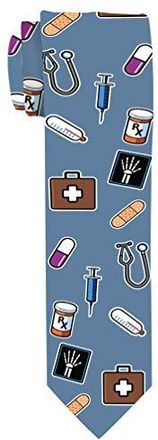 Generic Cravate de st&eacute;thoscope R-Ray sur ordonnance pour pharmacien, infirmi&egrave;re ou docteur, 1, taille unique