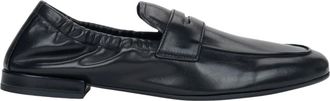 Estro & Luminara Femme, Chaussures, Noir, Taille: 38 EU Mocassins en cuir avec contrefort souple