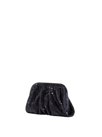 Benedetta Bruzziches Womens Clutch Venus La Petite Black Aluminium Mesh Bags