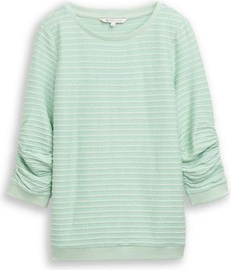 Tom Tailor Sweatshirt Strick & Sweatshirts Sweatshirt mit Streifenmuster
