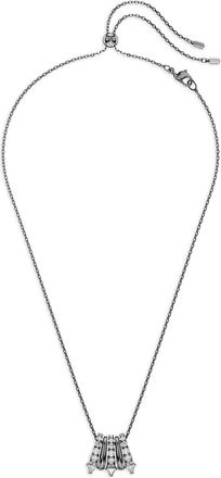 Swarovski collier Sublima à pendentif serti de cristaux - Argent