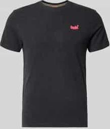 Superdry Regular Fit T-Shirt mit Logo-Stitching