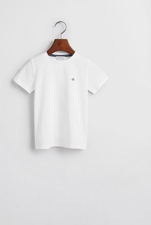 GANT Kinder Shield T-Shirt (122/128) Weiß