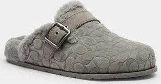 Coach Clog Aus Signature-Material Mit Schnalle