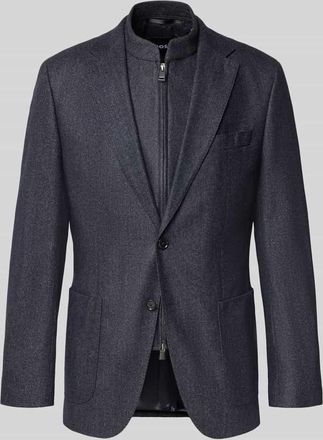 HUGO BOSS Slim Fit Sakko aus Woll-Mix mit Kaschmir-Anteil Modell H-Hutson