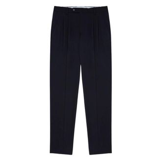 Brooks Brothers Homme, Pantalons, Bleu, Taille: W40 Pantalon en m&eacute;lange de laine