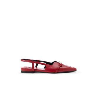 Iceberg Femme, Chaussures, Rouge, Taille: 38 EU Sandales rouges avec bride et bout pointu