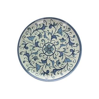 Tognana Assiette plate bleue 31 cm fabriqu&eacute;e en Italie CP022318607