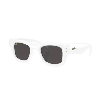 Ray-Ban unisex, Accessoires, Blanc, Taille: 47 MM Wayfarer Puffer