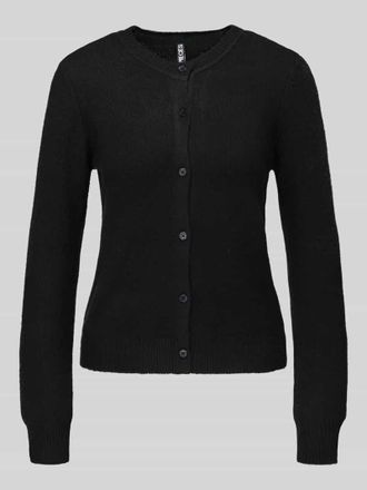 Pieces Regular Fit Strickjacke mit Woll-Anteil Modell MALOU