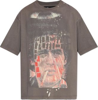 Misbhv Misbhv, Homme, Tops, Brun, Taille: M X Ray Johnson James Dean T-Shirt