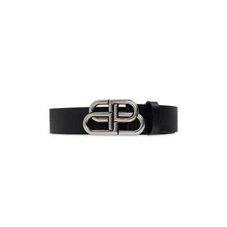 Balenciaga BB Large G&uuml;rtel - - Accessories - Herren - Schwarzk - 75 CM