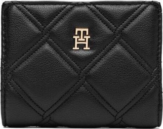 Tommy Hilfiger Geldb&ouml;rse Th Feminine Bifold AW0AW18701 Schwarz