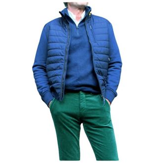 Parajumpers Elliot Quilted Blouson Jacke - - Jackets - Herren - Blau - 2XL