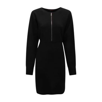 Max Mara Gestricktes Kleid Rodi Studio Stil - - Dresses - Damen - Schwarzk - M