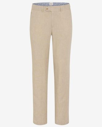 Brax Chino Evans aus Leinen, Regular Fit in