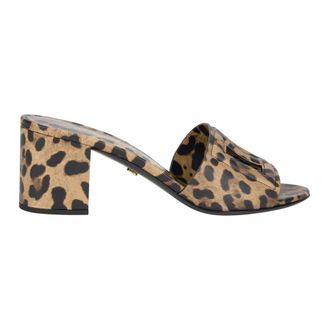 Dolce & Gabbana Femme, Chaussures, Multicolore, Taille: 36 EU Sandale &agrave; talon large
