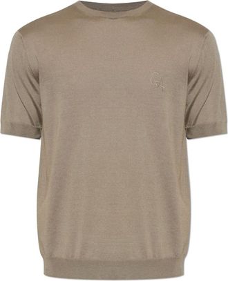 Giorgio Armani Herren, Oberteile, Grau, 2XLGr&ouml;&szlig;e