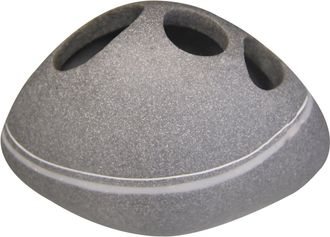 Ridder 22190207 Zahnb&uuml;rstenbecher, Little Rock grau