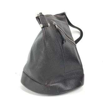 Loewe Pre-owned Leder ruckscke - - Pre-owned - Damen - Schwarzk - ONE SIZE