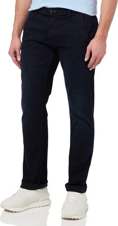 Blend Herren Twister Straight Slim Fit Jeans, 200298/Denim Blue Black, 33/30