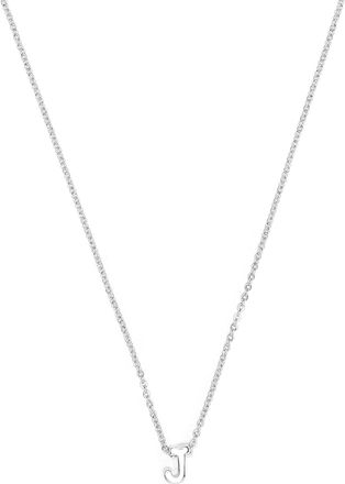 Luxenter Halskette mit Alphabet-Finish - Buchstabe J, Mediano, Metall, ohne Edelstein, Mediano, Metall, Kein Edelstein