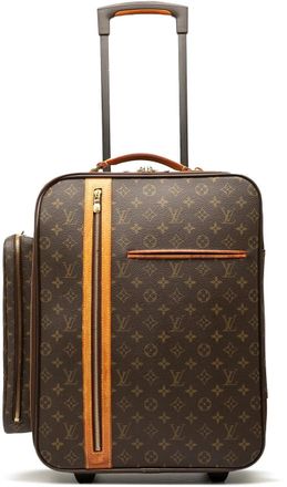 Louis Vuitton Weekender - Monogram Bosphore Trolley 45 - Gr. unisize - in Braun - f&uuml;r Damen
