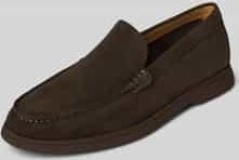 HUGO BOSS Loafer aus Veloursleder