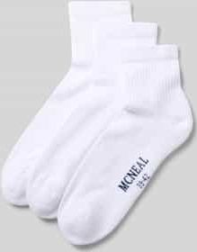 Mc Neal Socken mit elastischem Rippenb&uuml;ndchen im 3er-Pack