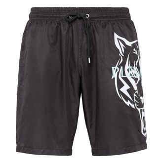 Plein Sport Swim Trunks Tiger - - Sport - Herren - Schwarzk - S