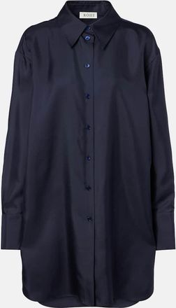 R&oacute;he R&oacute;he Oversize-Hemd aus Seide